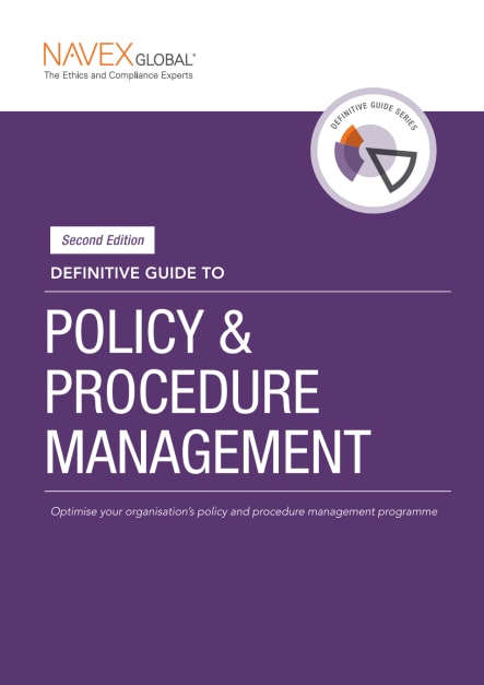 Definitive Guide to Policy and Procedure Management | NAVEX UK